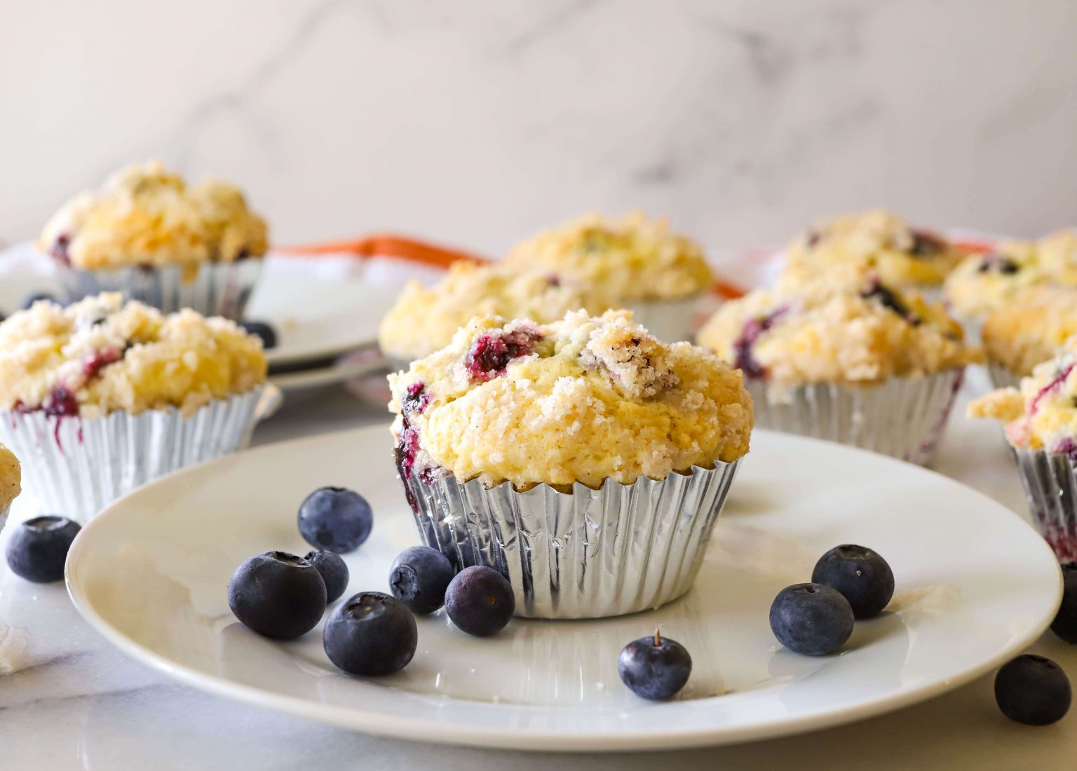 Best Blueberry Muffins With Streusel Topping - Easy and Delicious!