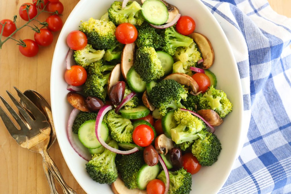 Marinated Broccoli Salad - Easy to Make, Nutritious and Delicious!