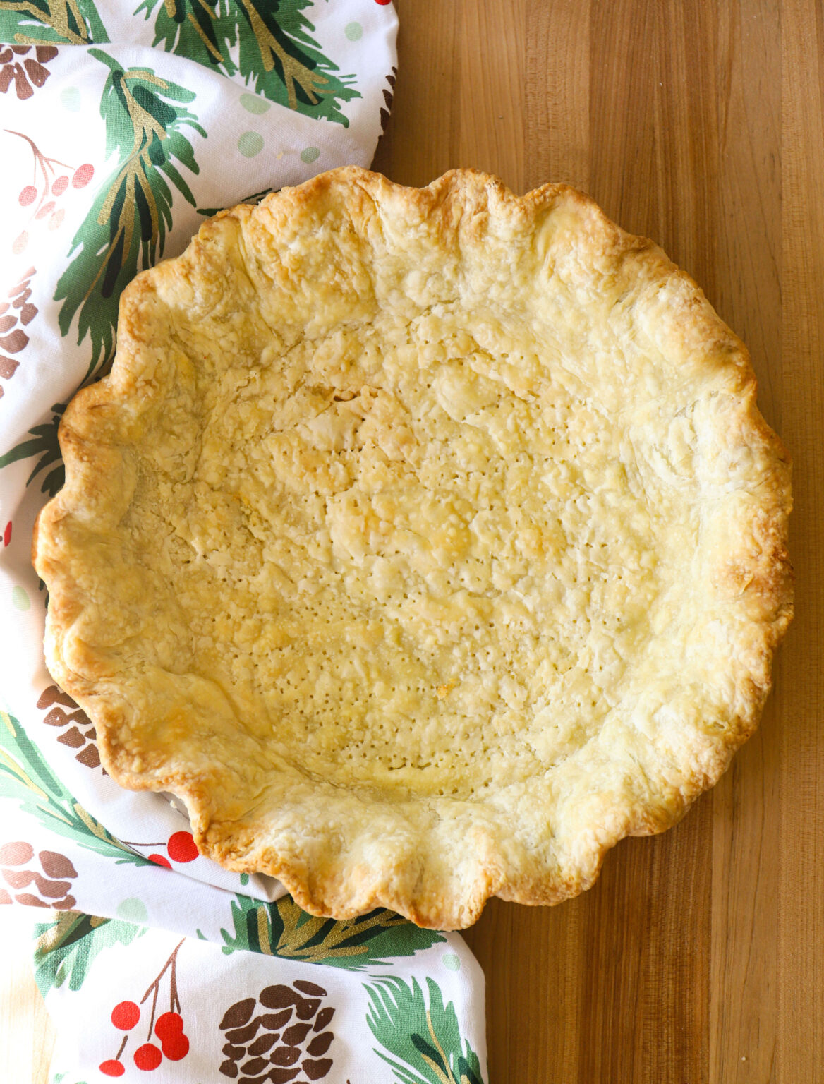 Blind Baking Pie Crust - Marie Saba